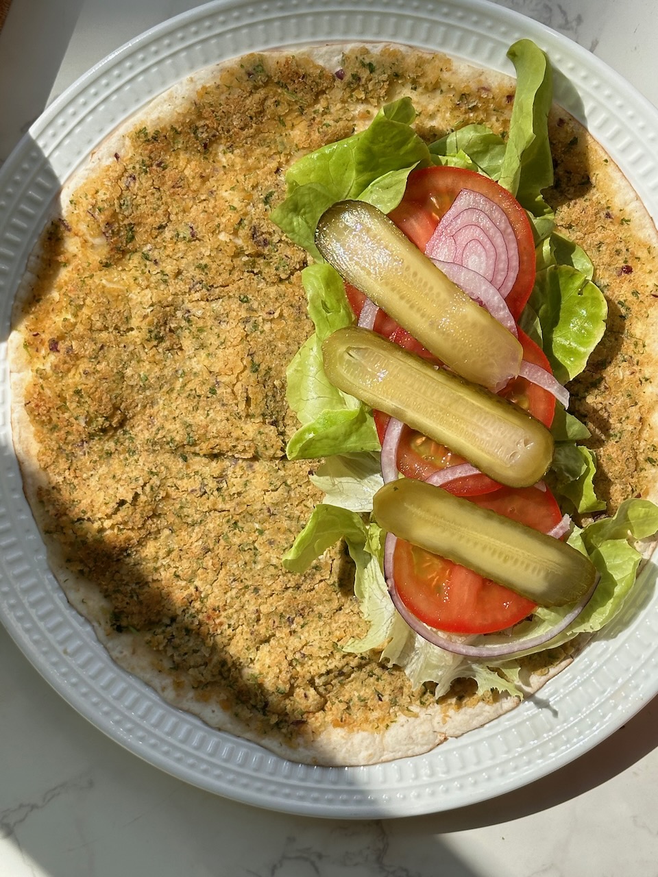 Smashed Falafel Wrap (Vegan) – Blog Greenearthorganics